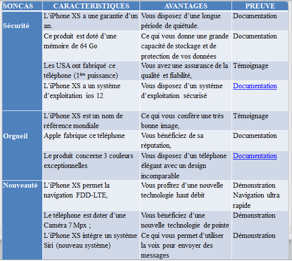 ARGUMENTAIRE DE VENTE : SA CONSTRUCTION - ROYAL MENTOR